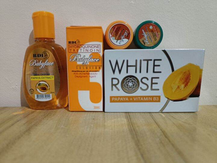 RDL Set with WHITE ROSE for Glass Skin and Acne Skin | Lazada PH