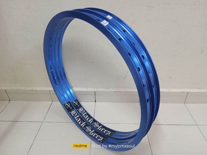 Bmx Blue Alloy Double Wall Rims | Lazada
