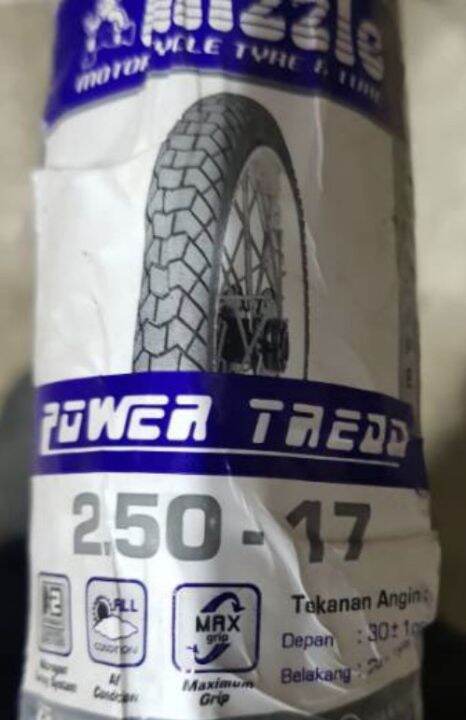 Ban Motor / MIZZLE POWER TREAD 250 Ring 17 Tube Type | Lazada Indonesia