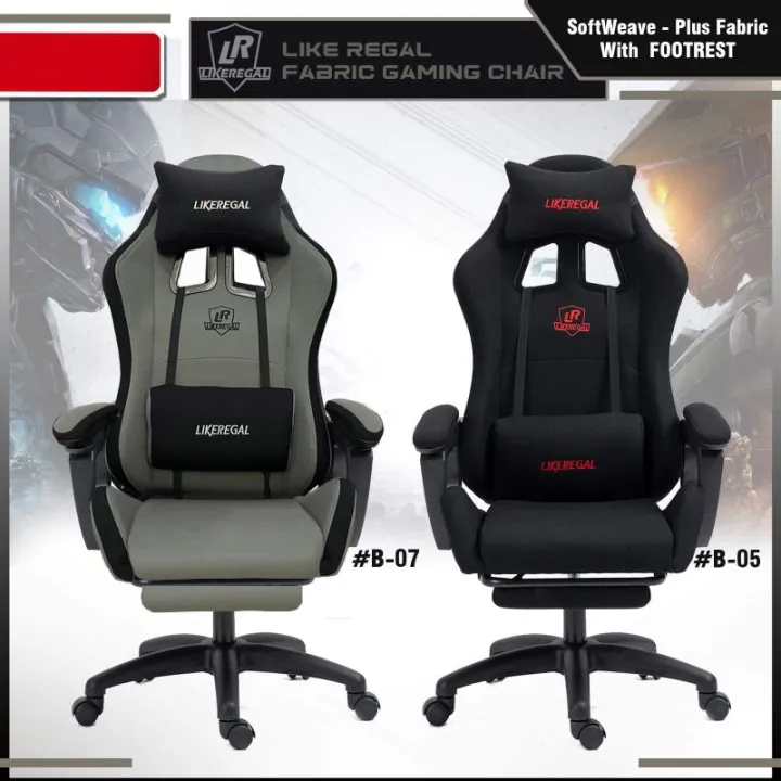 LIKEREGAL Fabric Gaming Chair | Lazada PH
