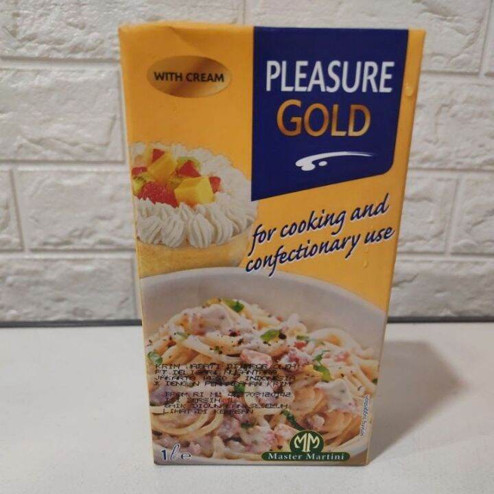 Pleasure Gold/Master Gourmet Gold Cooking Cream 1 Liter | Lazada Indonesia