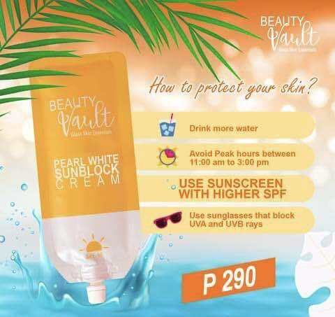Beauty Vault Sunscreen Pearl White | Lazada PH