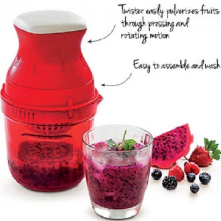 Tupperware Fruit Blender Manual / JUIST Mixer / Juist Mixer (500ml) Red ...