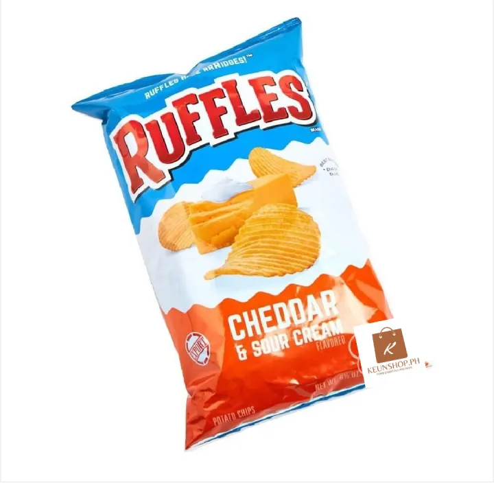 Ruffles Cheddar & Sour Cream Potato Chips 184.2g | Lazada PH