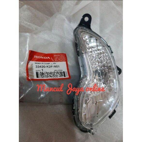 33420-K2F-N01 Sein Riting Depan Kiri New Scoopy eSP K2F 2021-2023 ...