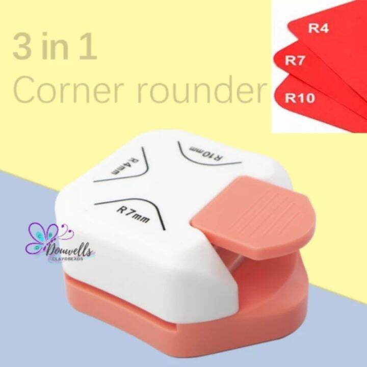 3 IN 1 ROUND CORNER PUNCHER Kamei Punch R4 R7 R10 | Lazada PH