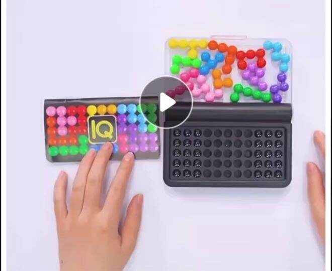 ของเล่น เกม IQ PUZZLER ตัวต่อเสริมไอคิว ของเล่นเสริมทักษะ เสริมการเรียนรู้ ฝึกสมอง ความท้าทาย 3D ...