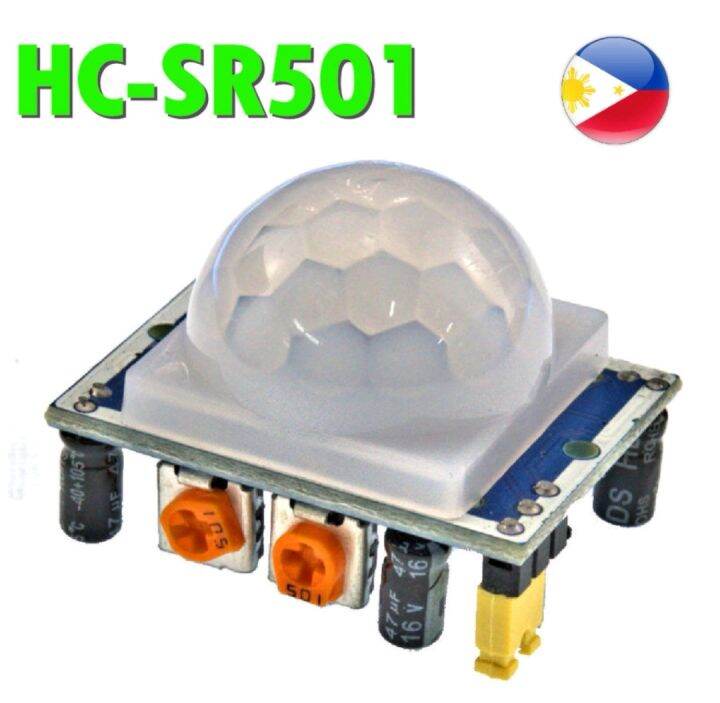 HC-SR501 Pyroelectric IR Infrared PIR Motion Sensor Module | Lazada PH