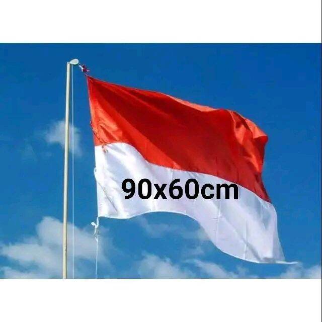 BENDERA MERAH PUTIH UKURAN 90x60 | Lazada Indonesia