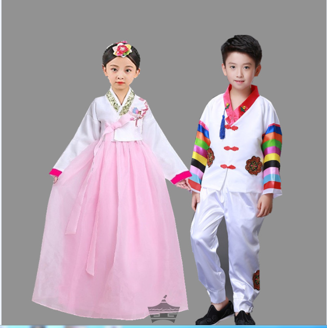 Children's Hanbok New Year's Day Children's Korean-Style Costume Da ...