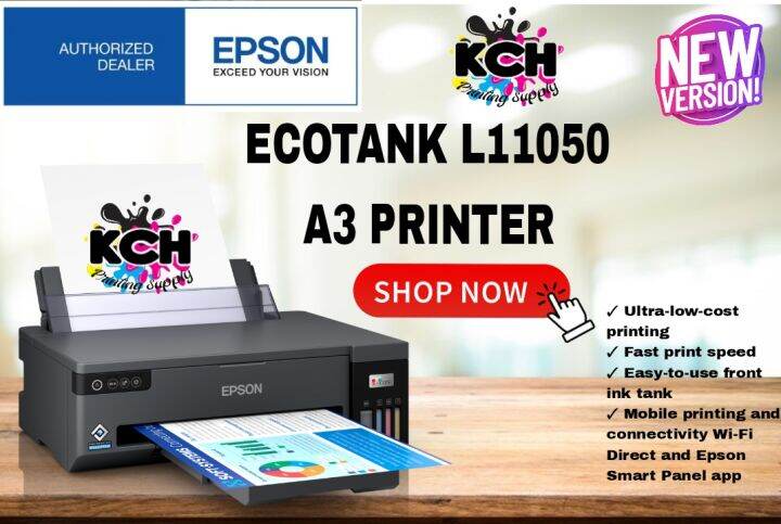 Epson L11050 A3 Ink Tank Printer New Version of L1300 | Lazada PH