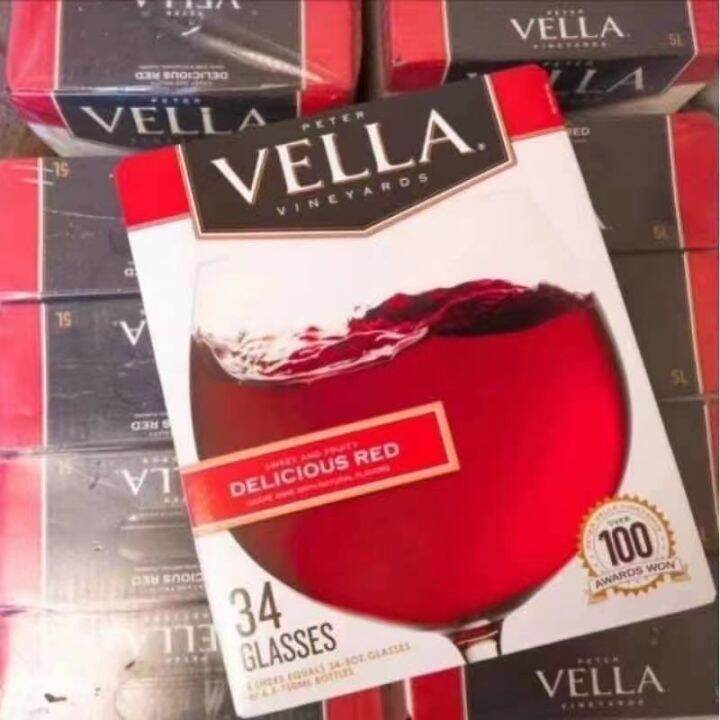 Peter Vella Red Wine 5 liter | Lazada