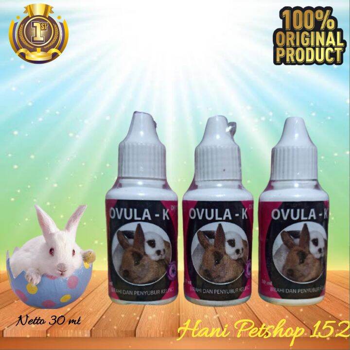 OVULA - K 30ML ( VITAMIN PENYUBUR KELINCI) | Lazada Indonesia