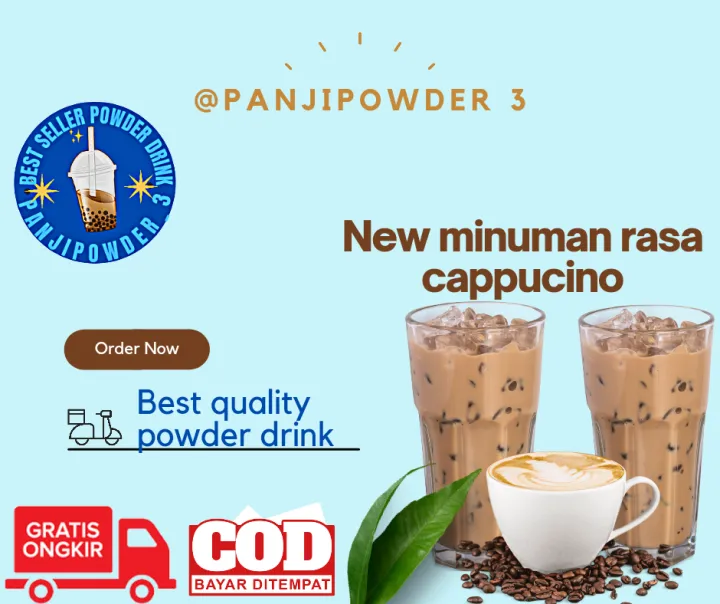 Bubuk Minuman Rasa Coffe 1kg Serbuk minuman aneka rasa minuman kekinian ...