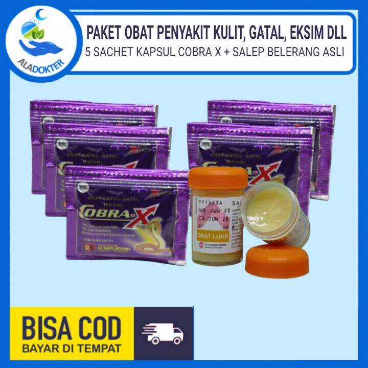 Paket Salep Belerang Zwafel Sulfur Asli + Kapsul Obat Gatal Penyakit ...