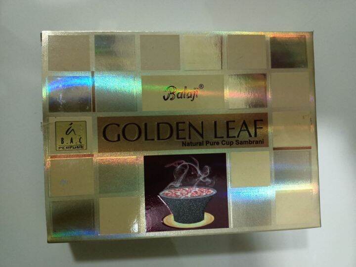 BALAJI GOLDEN LEAF CUP SAMBRANI | Lazada