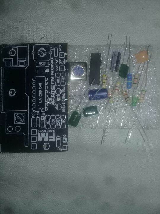 pcb tuner fm mono dan komponen | Lazada Indonesia