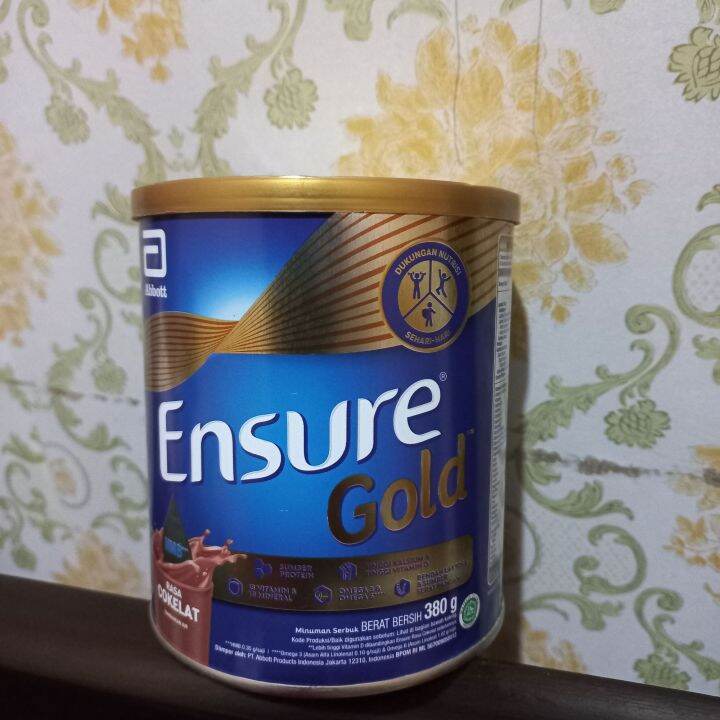 Ensure gold 380gr coklat | Lazada Indonesia