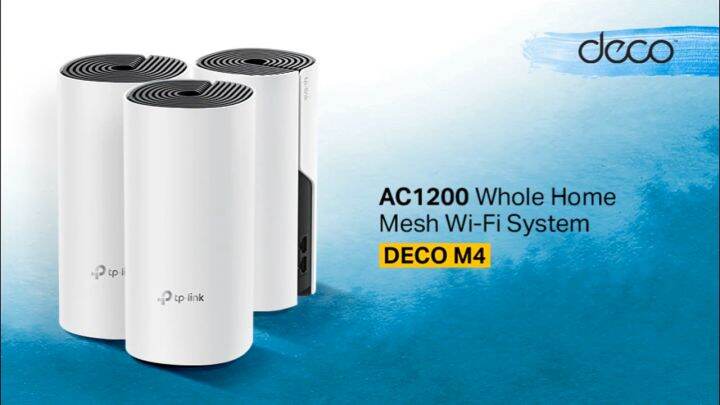 TP-Link Deco M4 AC1200 Whole Home Mesh Wi-Fi System - 2Pack/3Pack | Lazada
