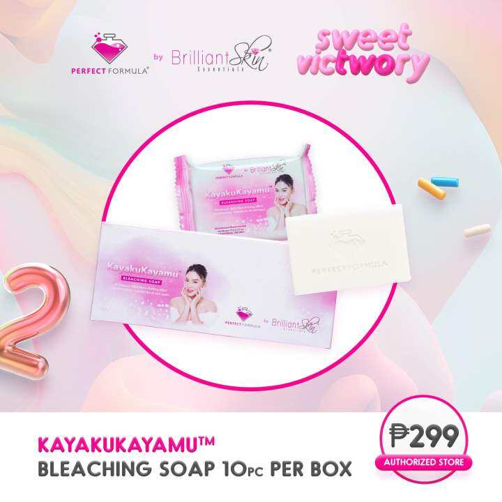 Kayakukayamu™️ Bleaching Soap 70g 10’s (1Box) | Lazada PH