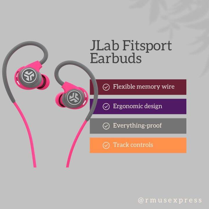JLAB sport earbuds | Lazada PH