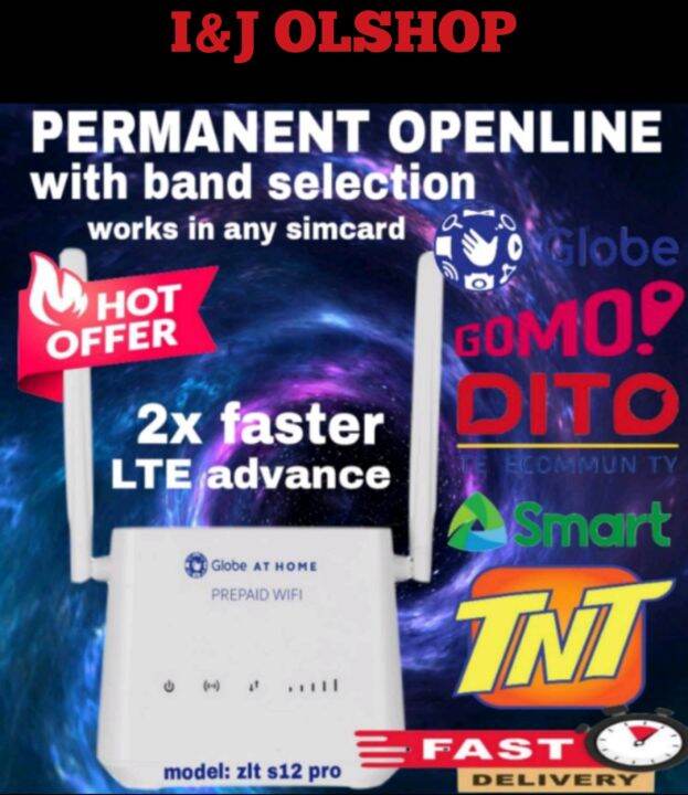 *BEST SELLER* PERMANENT OPENLINE (ZLT S12 PRO) LTE ADVANCED | Lazada PH