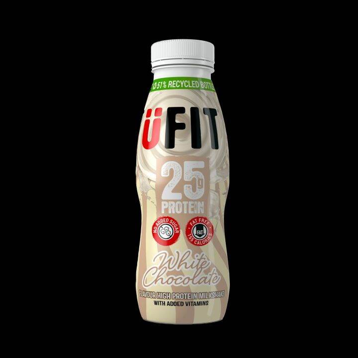 UFIT HIGH PROTEIN MILKSHAKE 330 ML WHITE CHOCOLATE | Lazada PH