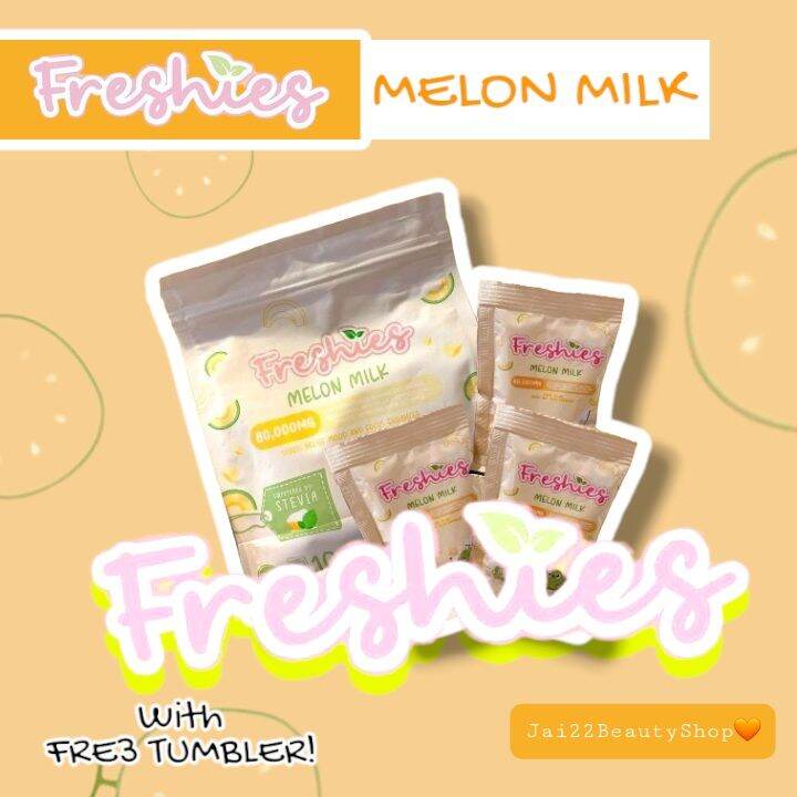 FRESHIES Melon Milk Collagen Drinks 10 sachets | Lazada PH