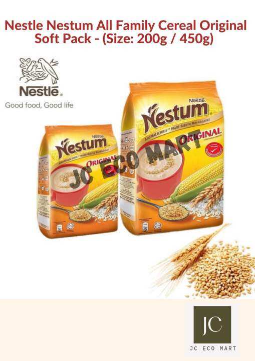 Nestle Nestum All Family Cereal Original Soft Pack - (Size: 220g / 450g ...
