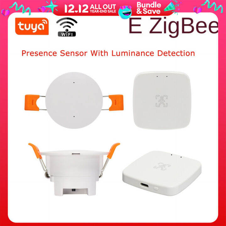 Smart Life Zigbee Human Presence Detector Tuya Wifi MmWave Radar Pir ...