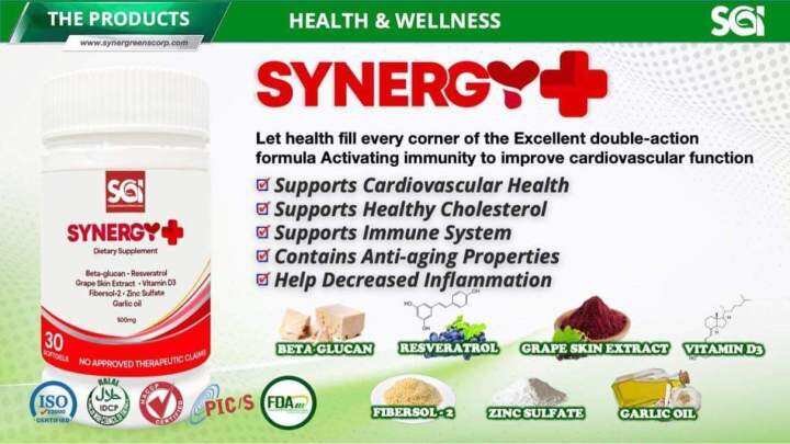 SYNERGY PLUS 30 softgels | Lazada PH