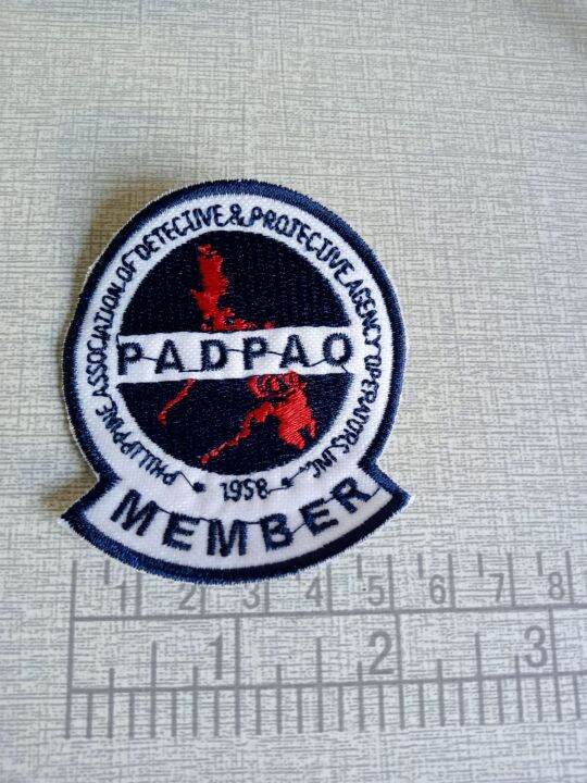 PADPAO PATCHES FOR SECURITY GUARD | Lazada PH
