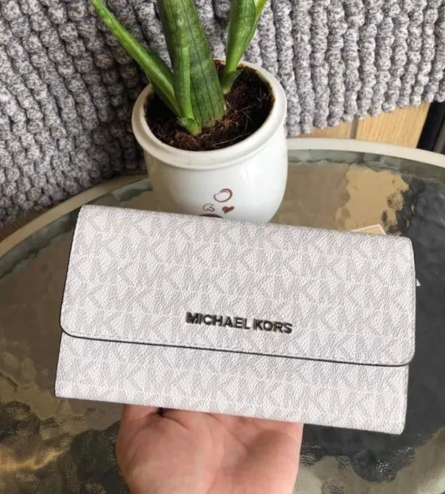 Authentic MK Michael Kors Long Wallet Branded Fold Wallet for Women ...