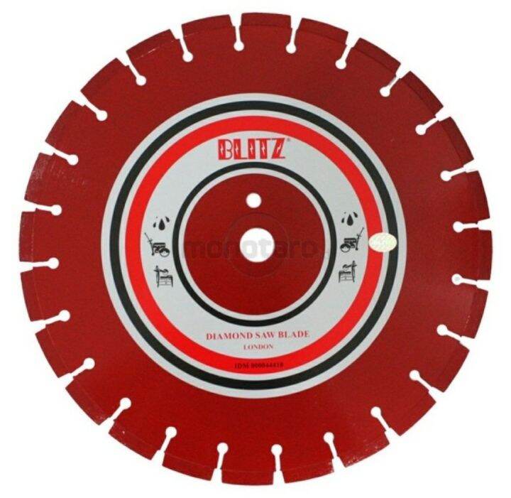 Diamond cutting wheel aspal beton merk BLITZ ukuran 14 inch Dry & wet ...