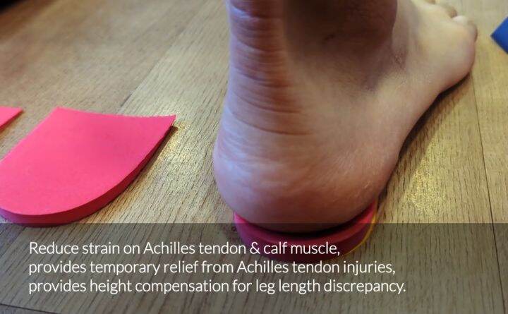Formthotics Heel Lifts For Heel Raises (6mm/4mm) | Leg length ...