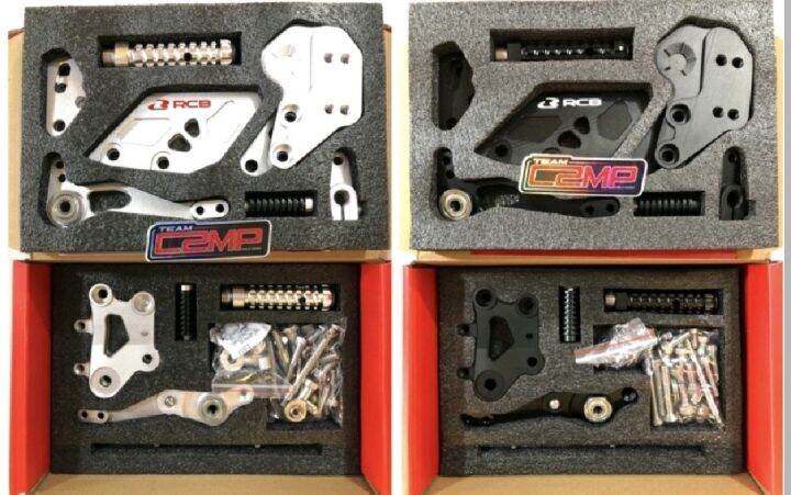 RCB S4 Footrest Single Set Raider 150 Carb and FI | Lazada PH