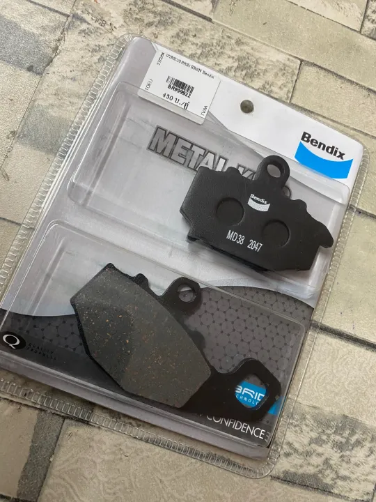 ผ้าเบรคหลัง Bendix Metal King ผ้าเบรคหลัง สำหรับ Kawasaki Versys 650 ,ER6N ,Ninja 650 โฉมเก่า ...