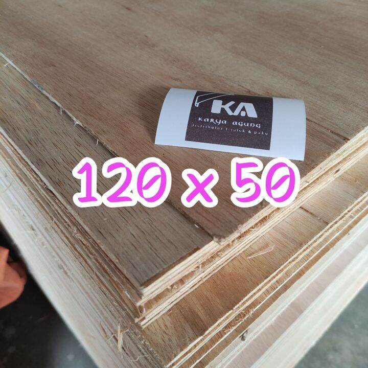 triplek potongan ukuran 120 x 50 tebal 3mm, 4mm, dan 6mm. triplek ...