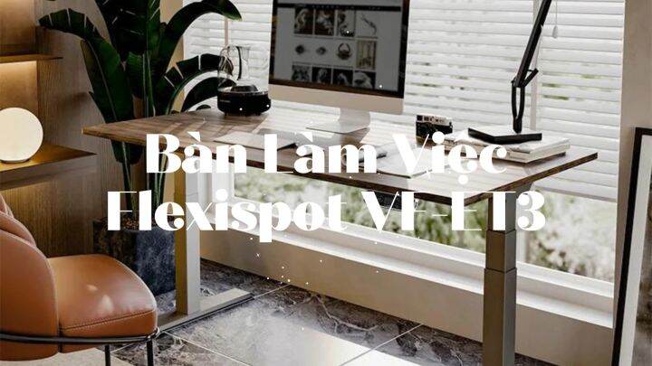 Bàn Làm Việc Thông Minh Điều Chỉnh Nâng Hạ Độ Cao Flexispot 3 Stages Premium Plus VF-ET3 | Lazada.vn
