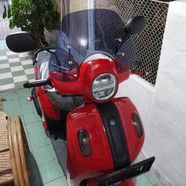 Visor Windshield Yamaha FAZZIO Clear Bening Rayben Smoke Wensil FAZZIO ...