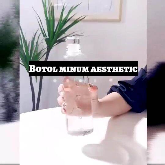 Botol minum 500ml dan 750ml / botol transparan / botol Olahraga / Botol ...