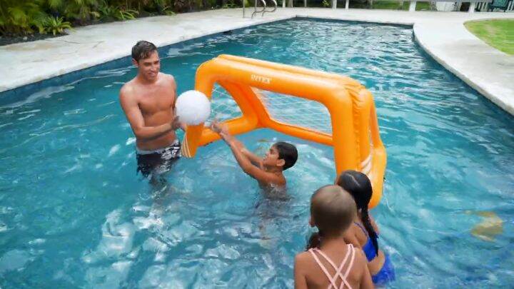 Prosun Bestway Water Polo Frame Pool Play Game Set Inflatable Floaties ...