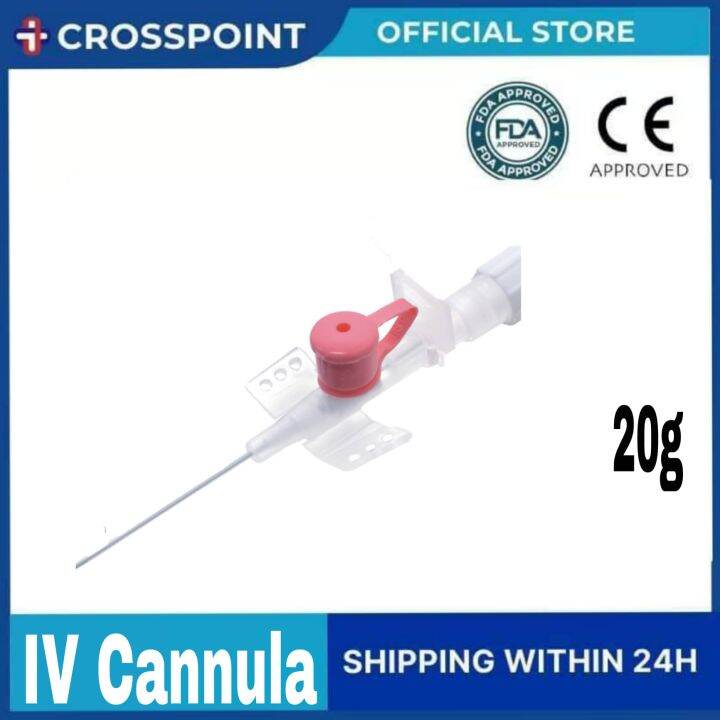 Crosspoint IV Cannula 16G/18G/20G/22G/24G/26G | Lazada PH