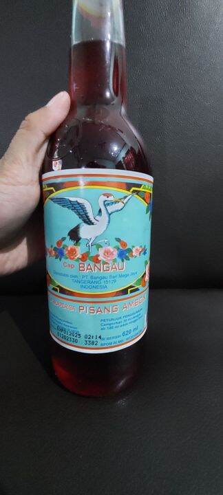 Sirup / Sirop Cap Bangau / Bango rasa pisang ambon 620ml | Lazada Indonesia