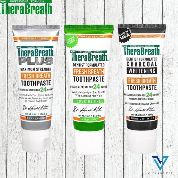 Therabreath Fresh Breath Toothpaste 113.5 g | Lazada PH