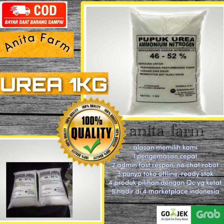 Pupuk Urea 1 Kg Repack Untuk Kesuburan Tanaman | Lazada Indonesia