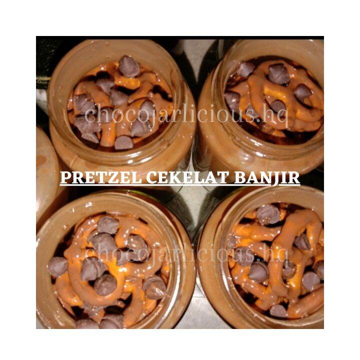 Pretzel Cekelat Banjir 🥨🍫 | Lazada