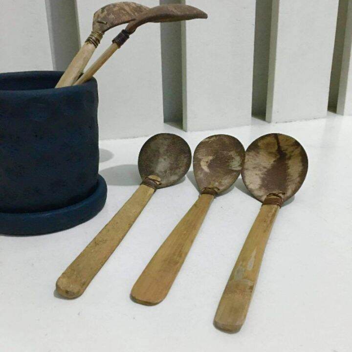 Large Native Bao Sandok / Sandok Bao / Coconut Ladle (15 inches ...