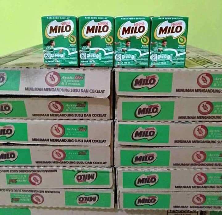 1 KARTON SUSU MILO COKELAT UHT 110 ML X 36 | Lazada Indonesia