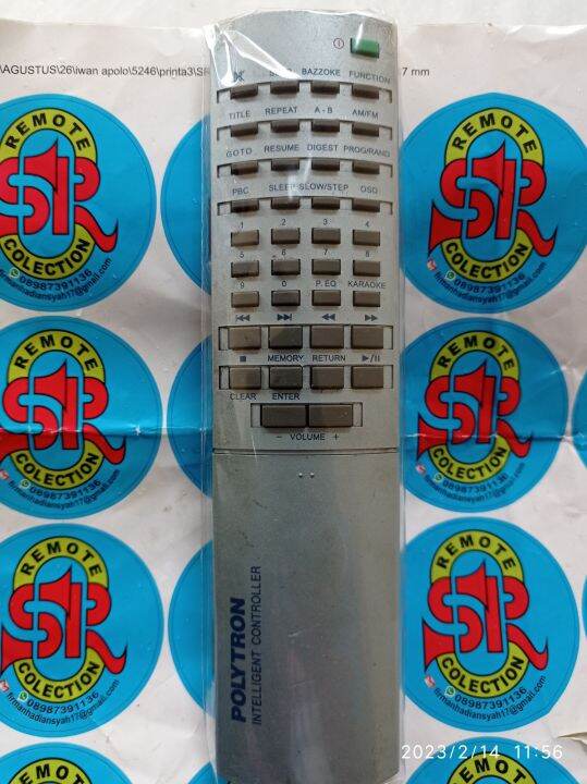 Remote gran vcd polytron GV 902/M/P/MX/MP | Lazada Indonesia